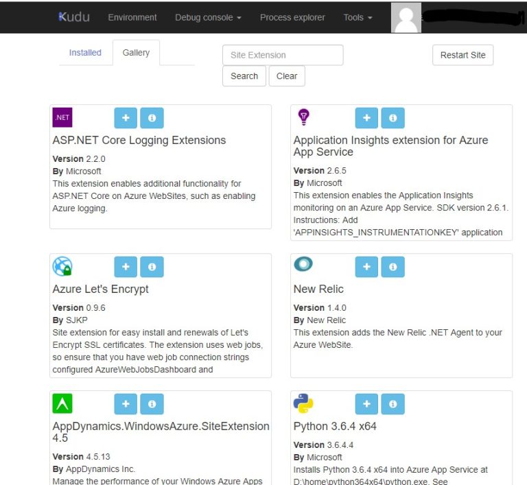 Creating Azure WebSites Site Extensions – Matt Mercan